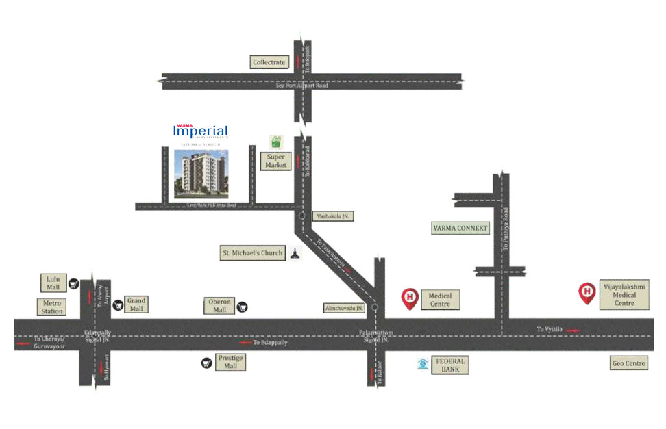 Luxury Apartments at Vazhakkala, Kochi | Buy New Flats in Kochi